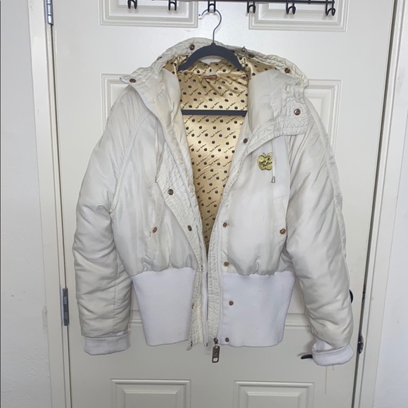 Apple Bottoms | Jackets & Coats | Apple Bottoms White Puffer Coat With ...